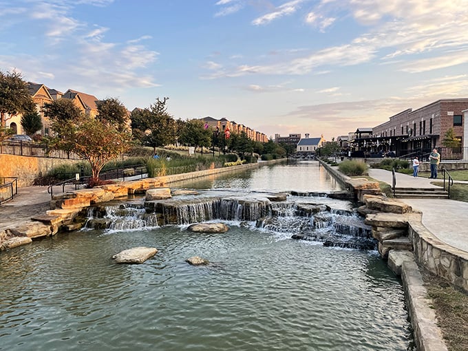 Flower Mound's picturesque waterway creates a postcard-perfect setting where retirement dreams meet affordable reality.