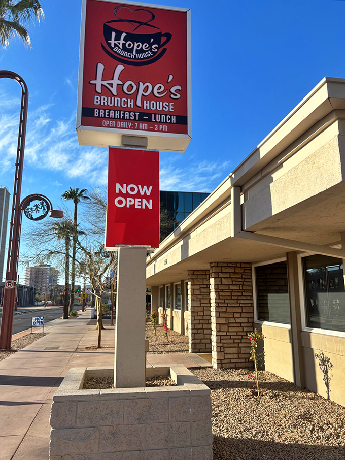 Hope's Brunch House: Where "Now Open" might be the most beautiful phrase in the English language before 10am.