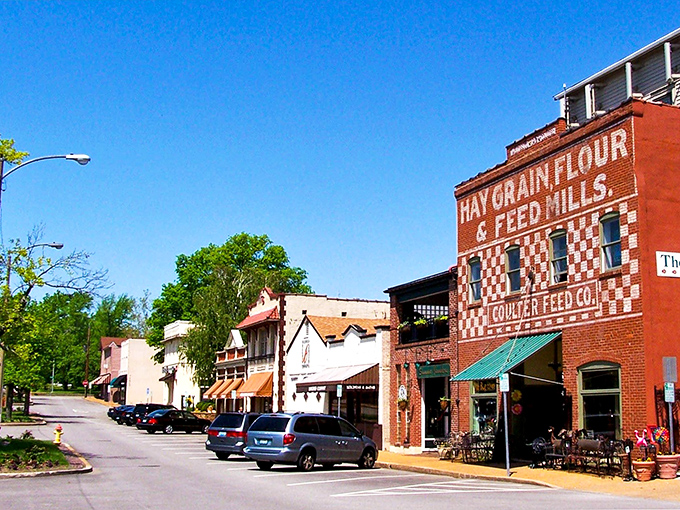 Kirkwood's historic buildings stand as timeless sentinels. These brick beauties have watched generations pass by while barely changing their distinguished expressions.