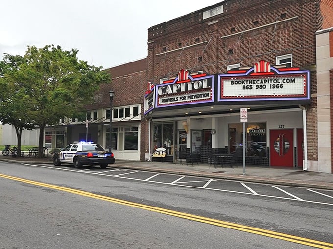 Maryville's streetscape has that "why would you ever leave?" quality. Smoky Mountain views without the tourist prices.