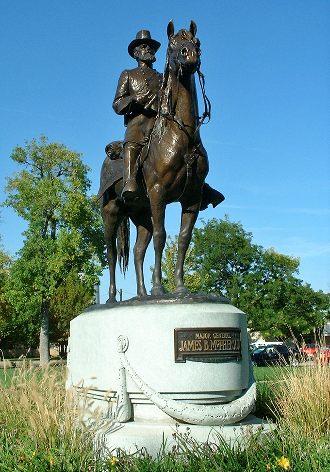 McPherson's downtown &ndash; where the brick streets and historic buildings make you half-expect to see a Model T parked at the curb.