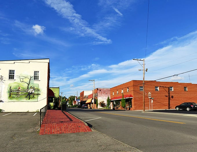 Main Street in Mountain City delivers small-town charm straight from central casting, with historic buildings and zero traffic jams.
