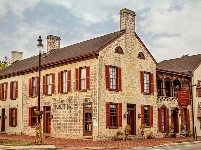 The Old Talbott Tavern's stone walls have stories to tell. This historic Bardstown landmark has been serving travelers since before Kentucky was a state!