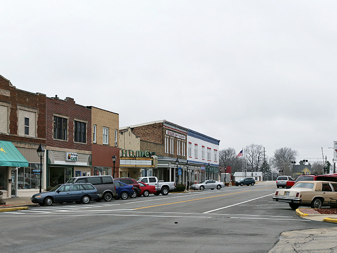Rantoul's no-nonsense Main Street reflects its practical approach to affordability. The former train station anchors a downtown where Social Security checks go further.