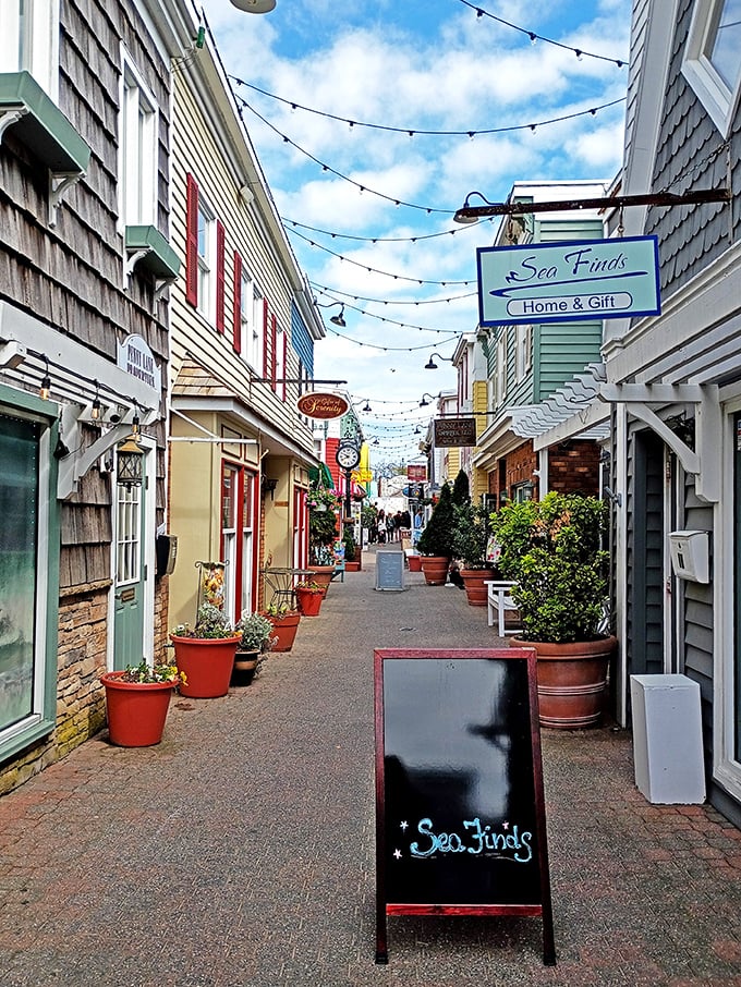 Rehoboth's colorful shopping district feels like a seaside treasure hunt where bargains hide between boutiques and caf&eacute;s.
