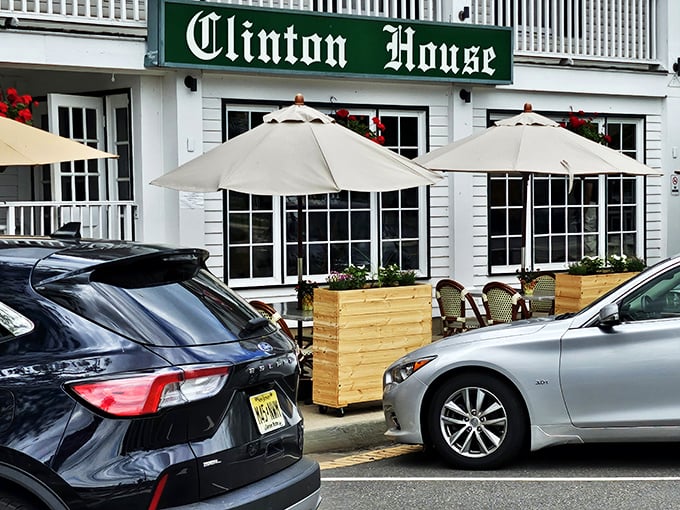 The Clinton House looks like it could tell stories from the Revolutionary War, but the revolution happening in their kitchen is all about flavor.