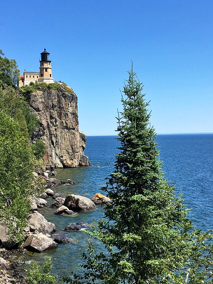 Split Rock Lighthouse stands like Minnesota's version of a coastal sentinel, minus the salty air, plus extra drama.