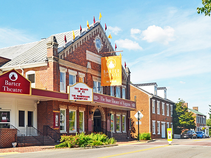 Historic Abingdon's stone buildings have weathered centuries, creating a downtown where every brick seems to whisper "welcome home."