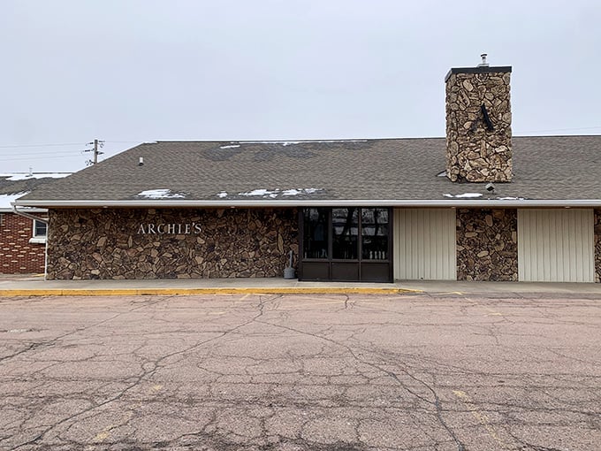Even in winter's grip, Archie's remains a warm beacon for steak lovers. Snow outside, sizzle inside!