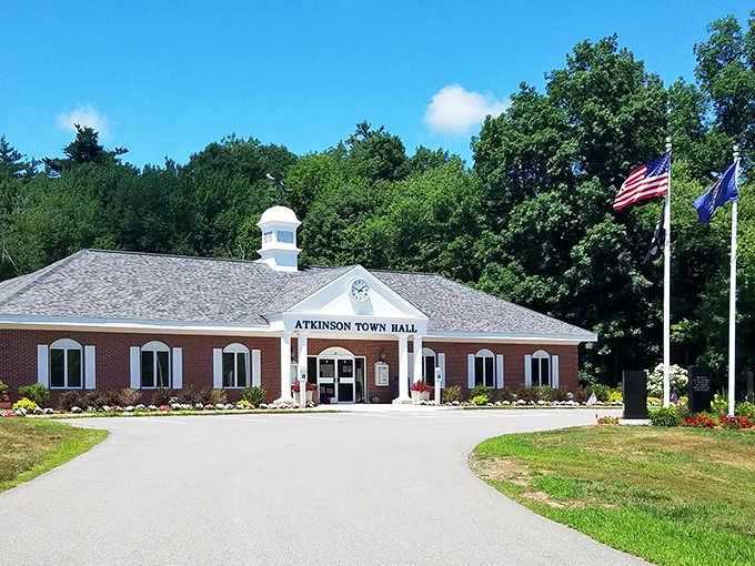This charming brick church in Atkinson represents the spiritual heart of a community where neighbors still look out for each other&mdash;and your wallet.