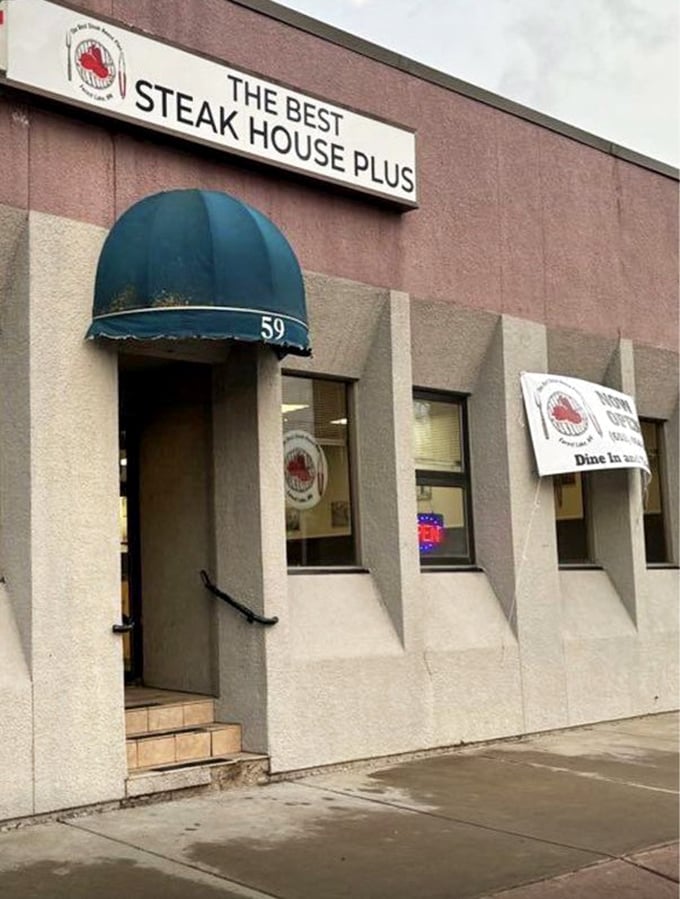 No frills, just thrills for your taste buds. This unassuming steakhouse lets the food do all the talking.