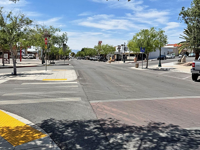 Tree-lined streets and blue skies &ndash; Boulder City offers small-town charm with a side of desert beauty.