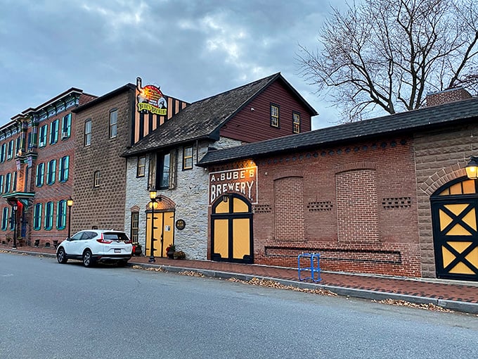 Stone walls and history on tap. This 19th-century brewery proves that good taste never goes out of style. 