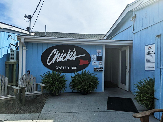 Step through Chick's humble doorway and suddenly you're in seafood heaven with a water view that rivals the food.