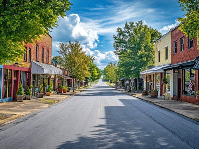 The Capitol Theatre's vintage marquee lights up downtown Cookeville, a beacon of nostalgia in a digital world.