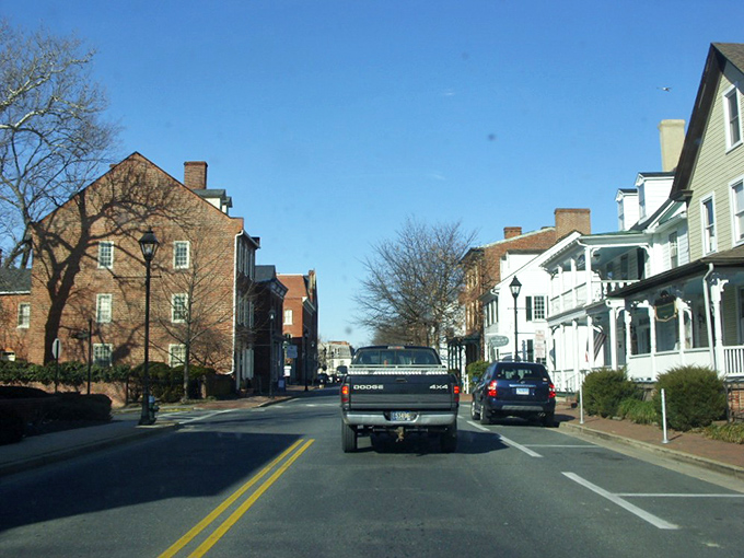 The impressive architecture of downtown Easton stands as a testament to Maryland's rich history and present-day charm.