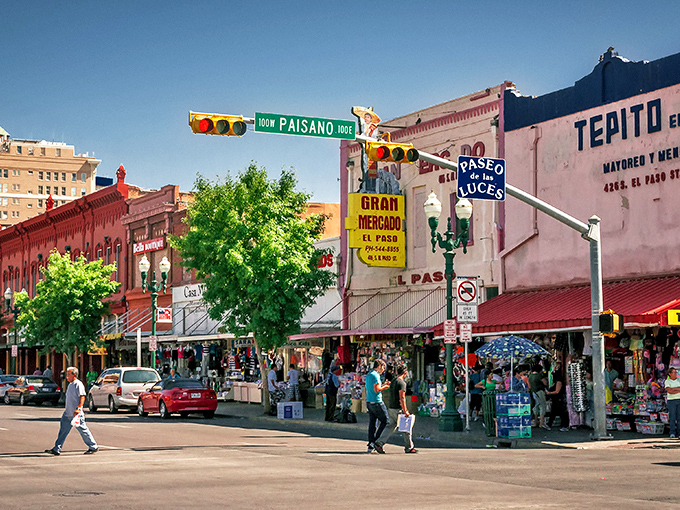 Where Mexico meets Texas in a sunbaked symphony. El Paso's vibrant streets pulse with border energy and endless possibilities.