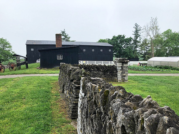 These stone walls are the heartbeat of this picturesque town, where time seems to slow down.