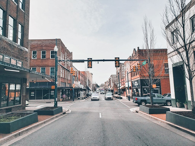 The kind of main street where you half expect a jazz tune and a cherry phosphate to show up.