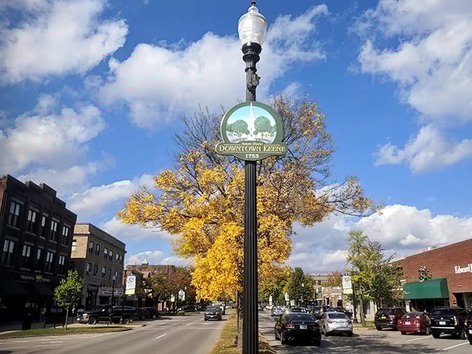 Small-town America at its finest &ndash; Keene's historic buildings frame a downtown where people still say good morning.