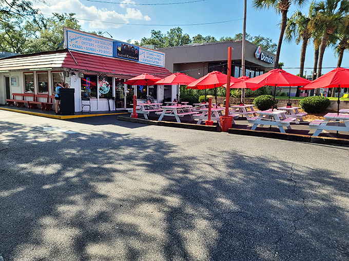 King Neptune's: The crown in the logo isn't just for show &ndash; one bite of those royal reds and you'll be pledging your seafood allegiance!