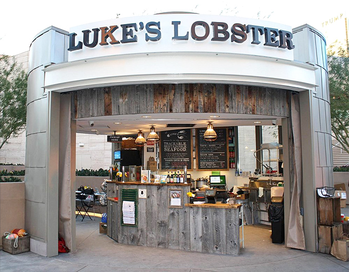 Simple, unfussy, and perfect &ndash; Luke's Lobster counter serves up rolls that transport you straight to a New England summer.