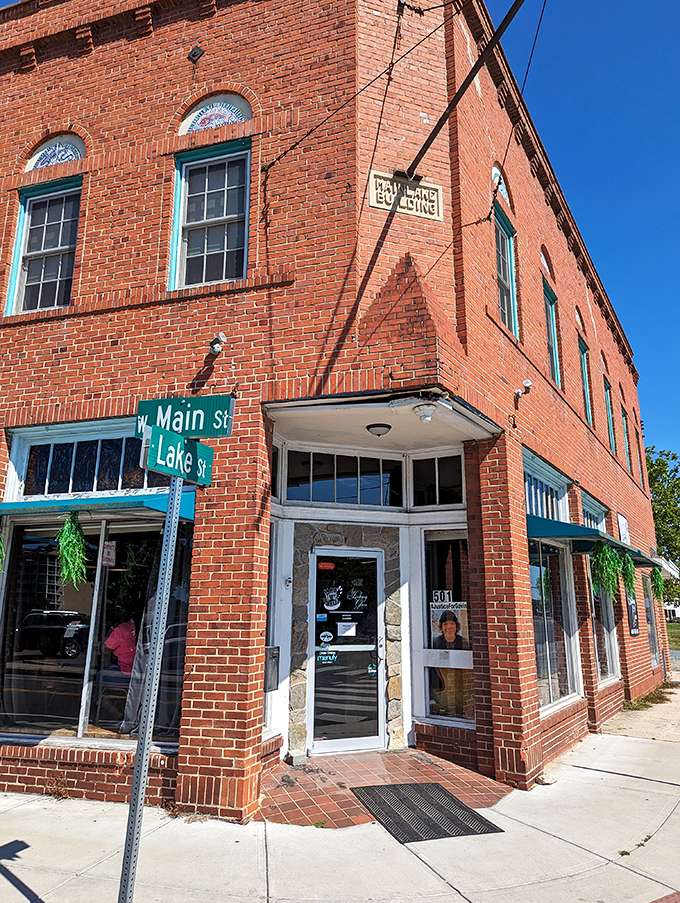 Where Main Street meets Wonderland! This charming brick building houses culinary adventures that would make the Queen of Hearts jealous.