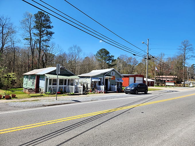 This little slice of Mentone proves that Alabama has mountain town vibes that could give Tennessee a run for its moonshine. Rustic charm with a side of whimsy.