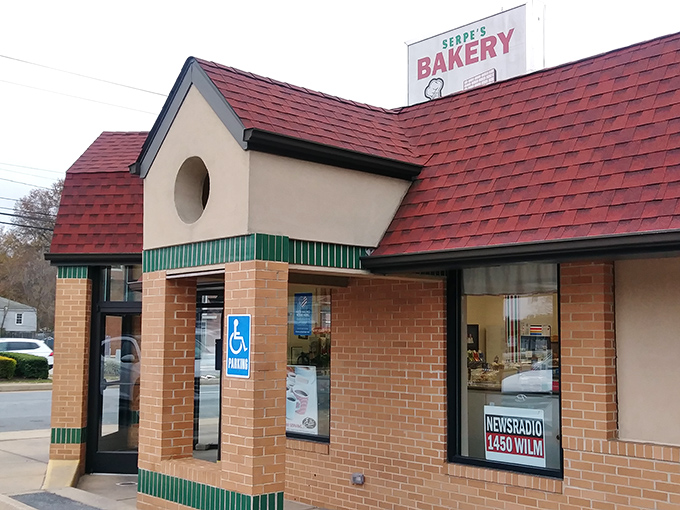 Serpe's red-roofed bakery doesn't need flashy signs or gimmicks&mdash;just decades of perfecting the art of the perfect donut.