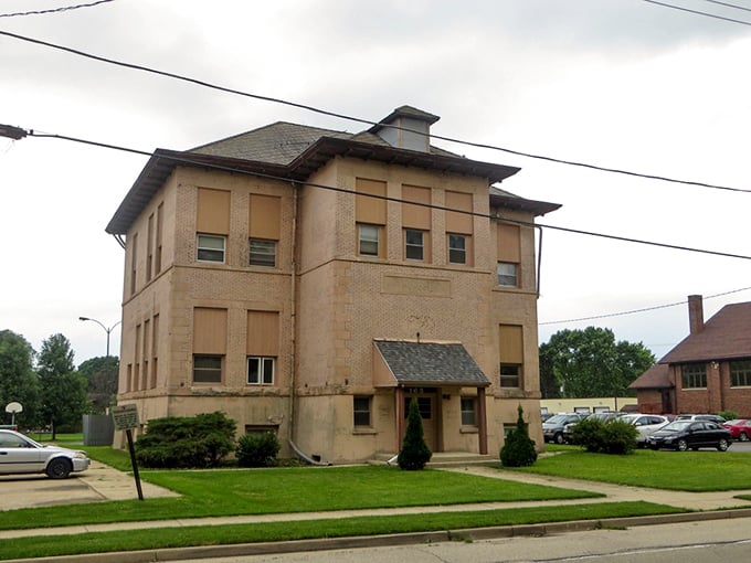 This classic brick building in Sugar Grove has probably hosted more community meetings and potluck planning sessions than anyone can count.