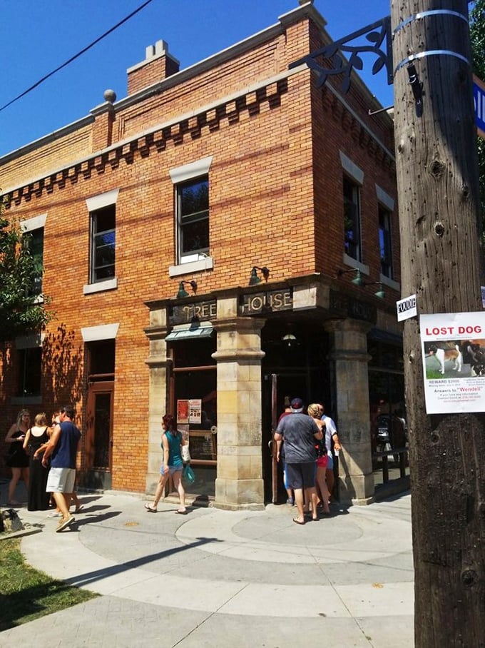 Cleveland's coziest corner spot invites you in with its classic brick facade and promise of elevated comfort food.