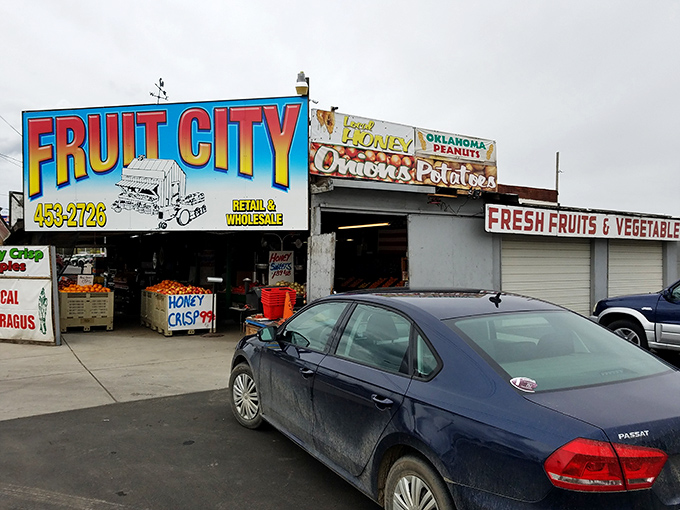 "Fruit City" isn't just a colorful sign&mdash;it's Union Gap's promise of farm-fresh affordability in Washington's agricultural heartland.
