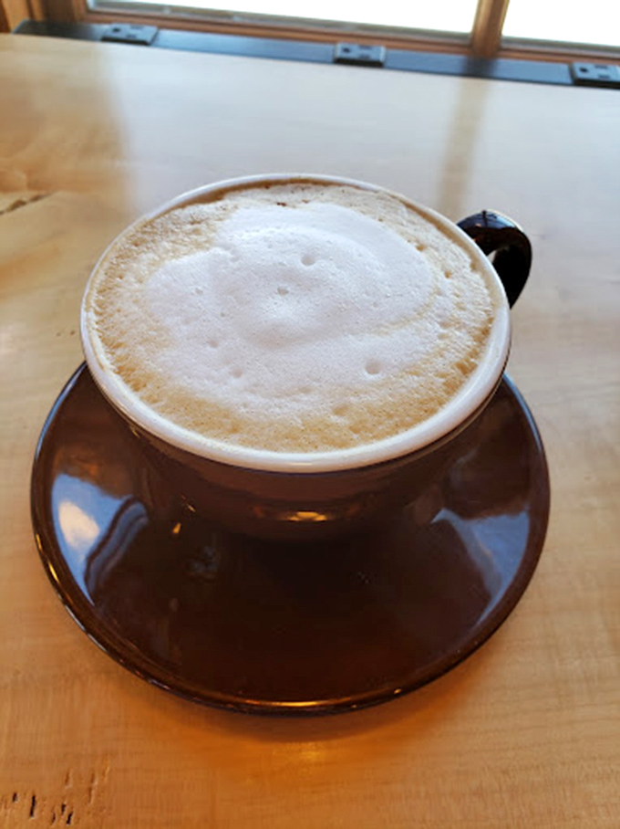 This isn't just foam&mdash;it's a cloud of happiness floating atop liquid perfection. The kind of cappuccino that makes you wonder why you ever settled for less.