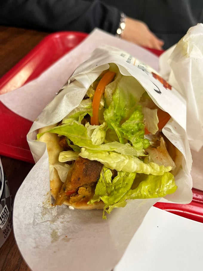 That moment when pita meets protein meets crisp veggies. It's not rocket science&mdash;it's better.