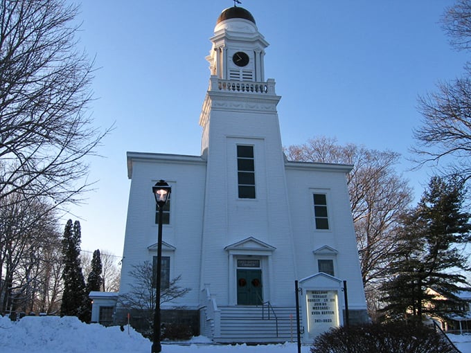 This pristine white church with its elegant steeple has witnessed generations of Essex residents through life's celebrations and contemplations. 