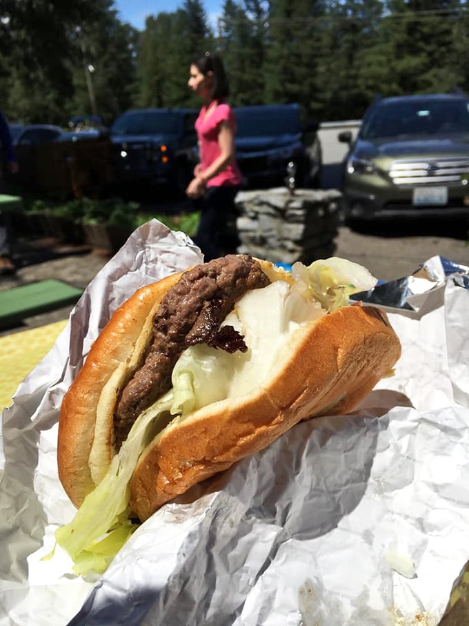 The humble hamburger, elevated to art form. This isn't Instagram food&mdash;it's the real deal that makes your stomach, not your social media, happy.