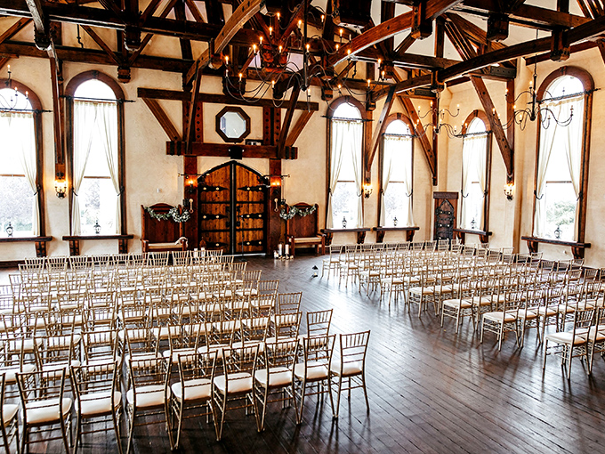 Not your average wedding venue&mdash;soaring ceilings, elegant chairs, and enough old-world charm to make even the most jaded guest believe in happily-ever-after.