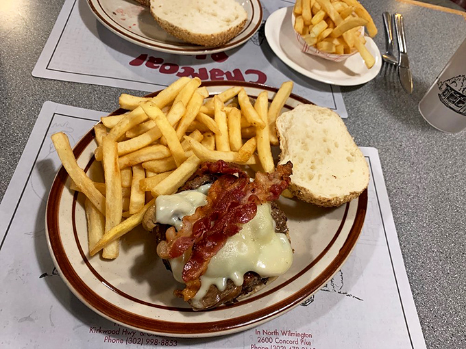 This isn't just a bacon cheeseburger&mdash;it's a masterpiece of melty cheese, crispy bacon, and beef that makes you wonder why you'd eat anything else.