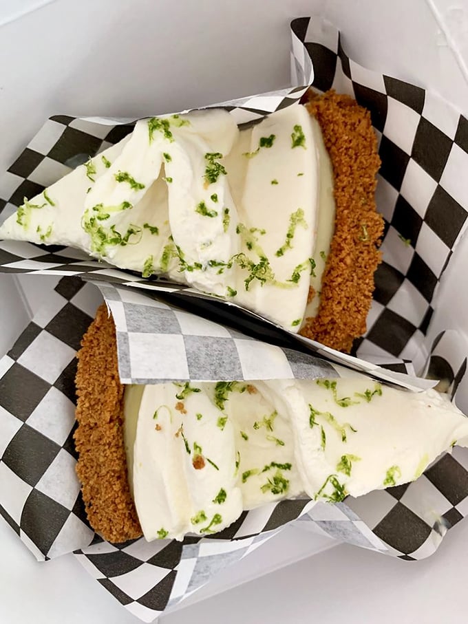 This key lime pie doesn't just sing&mdash;it performs a full Broadway musical on your palate. Tart, sweet, and worthy of a standing ovation.