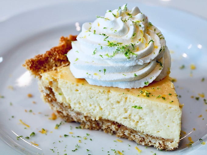 Key lime perfection that makes you wonder if they've somehow smuggled Florida sunshine directly into the filling.