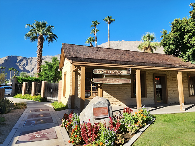 History buffs, rejoice! The McCallum Adobe stands as Palm Springs' oldest building, a sun-baked reminder of the city's pre-Hollywood roots.