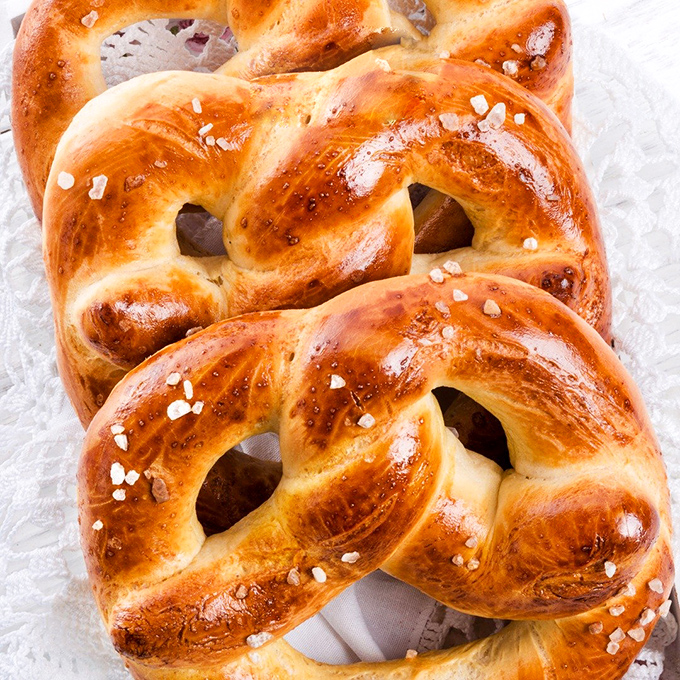 Golden-brown perfection in twisted form. These pretzels have the kind of crackling crust that makes a satisfying sound when you tear into them.