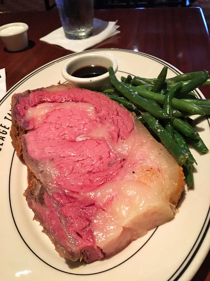 The star of the show in all its pink, perfect glory. That edge of seasoned crust is the flavor equivalent of a perfect opening chord to your favorite song.