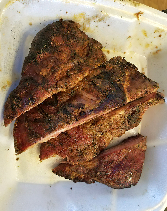 These ribs aren't just falling off the bone&mdash;they're practically jumping into your mouth. The smoke ring tells the whole delicious story.