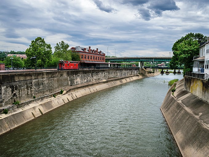 The Potomac River cuts through Cumberland like nature's own Main Street, offering recreation without the resort-town price tag.