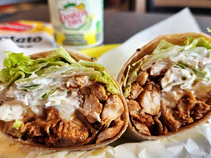 This isn't just a wrap; it's a masterclass in balanced flavors. The sauce doesn't hide the turkey, it celebrates it&mdash;like a good backup singer knows their role.