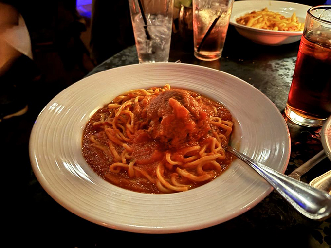 Santucci's Pasta: Where "Capone Family Secret" sauce meets spaghetti. It's an offer your taste buds can't refuse.