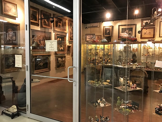 Beyond the glass doors lies a wonderland of miniature treasures. This toy collection proves that automotive passion often starts small&mdash;very small.