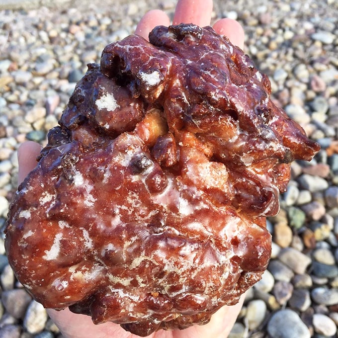 Behold the apple fritter&mdash;nature's perfect food. Crispy, craggly exterior giving way to tender, apple-studded interior that makes grown adults weep with joy. 