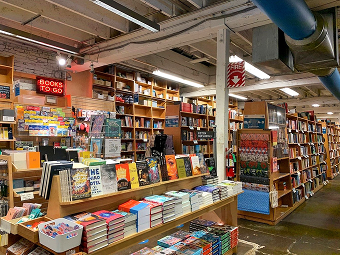 Bestsellers and staff picks stand at attention, ready for adoption. Like a dating service for readers and their next literary crush. 